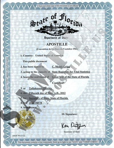 Florida Apostille Authentication - Barrios Notary Services